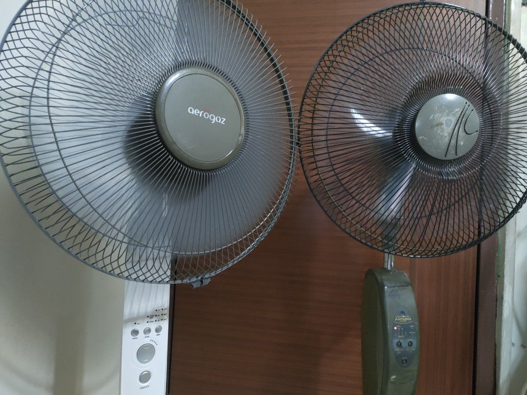 2workingfans$20, Mitsubishi fan , Sona fan , standing fans , electric ...