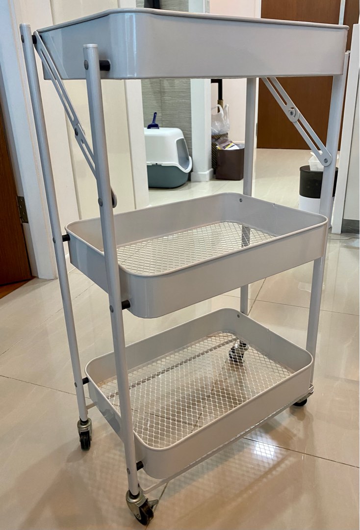 3-Layer Trolley, Furniture & Home Living, Home Improvement ...