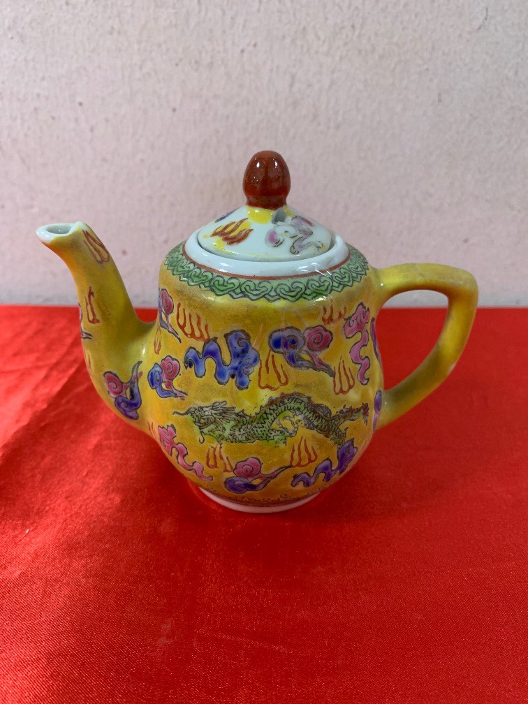 [56 UPLDFK 013] 龙凤茶壶 Dragon and Phoenix Tea Pot, Hobbies & Toys ...