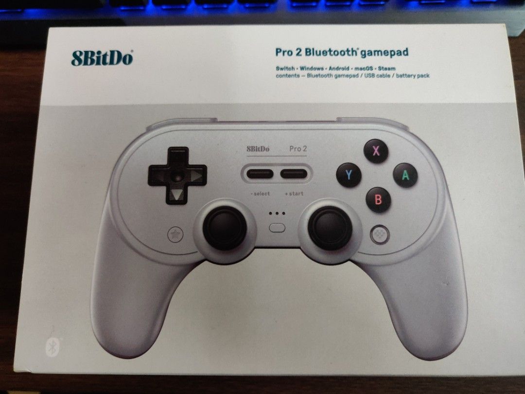 8bitdo Pro 2 Bluetooth controller, Video Gaming, Gaming Accessories ...