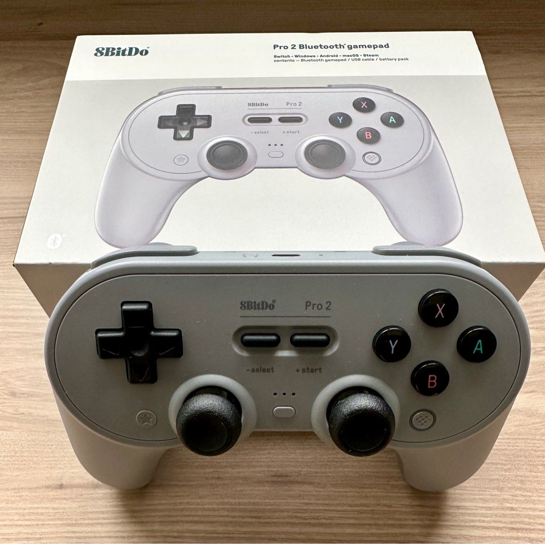 8bitdo Pro 2 Bluetooth Wireless Gamepad, Video Gaming, Gaming ...
