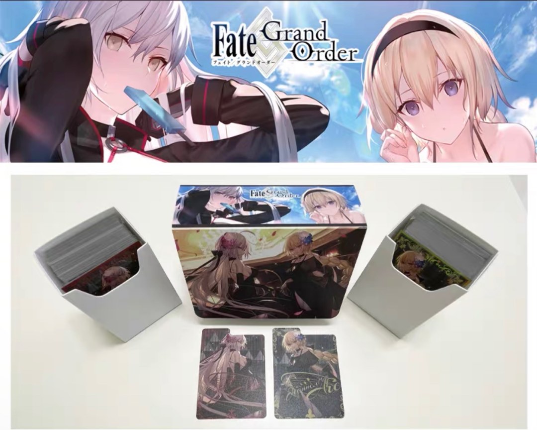 日版 卡牌盒 FATE FGO 黑白貞德 卡牌收納盒 遊戲王 卡盒, 興趣及遊戲, 玩具 & 遊戲類 - Carousell