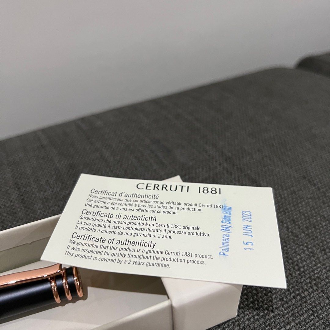 💯 [Cerruti 1881] Ball Pen / Ballpen with Gift Wrapping #septsale ...