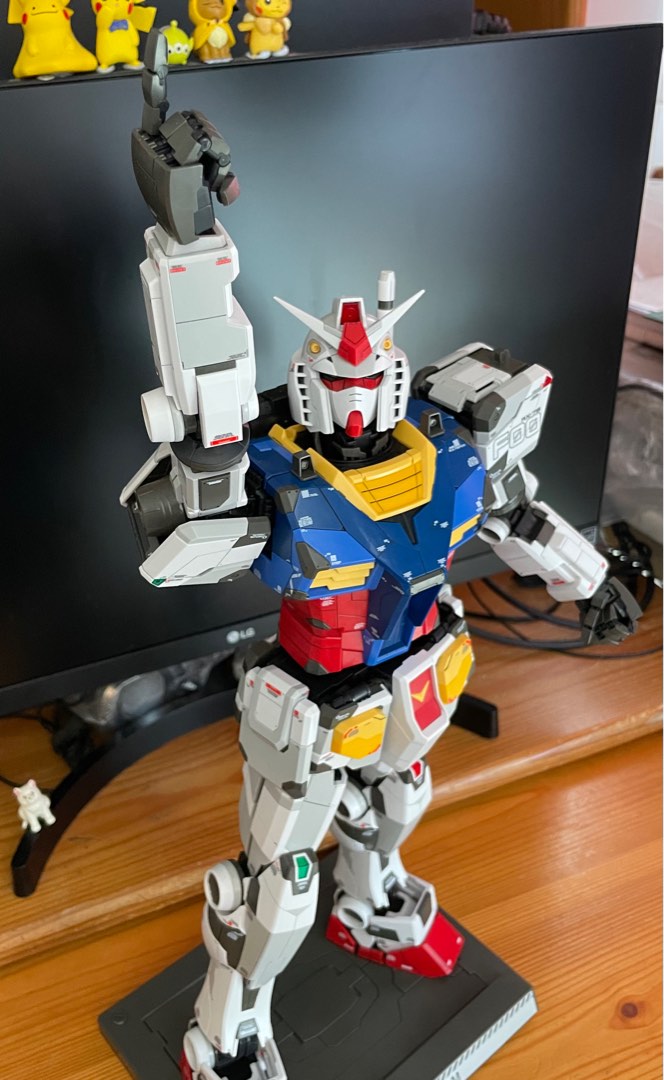 素組、模型代工 gundam 高達模型 作品集56 rg hg mg mega size 1/48 橫濱RX-78 元祖高達, 興趣及遊戲, 玩具 & 遊戲類 - Carousell