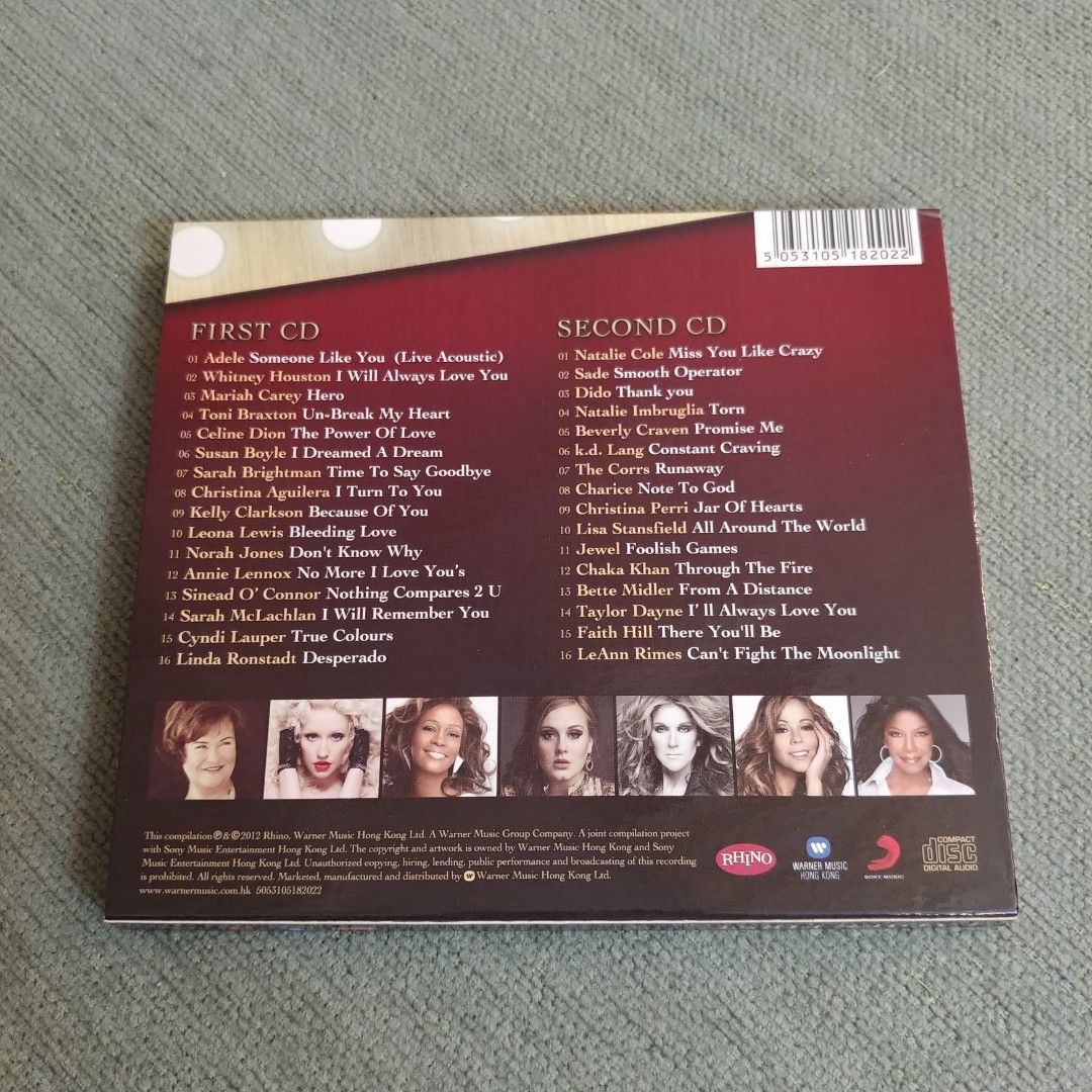 Ladies First CD 經典 流行 搖滾 發燒 爵士 女聲精選, 興趣及遊戲, 音樂、樂器 & 配件, 音樂與媒體 - CD 及 ...