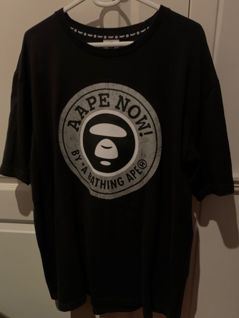 Aape by a bathing ape shirt, Men's Fashion, Tops & Sets, Tshirts & Polo Shirts on Carousell