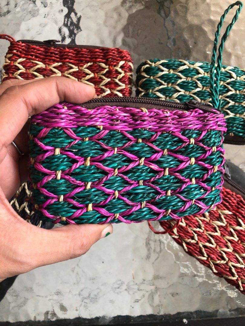 Abaca made wallet, Women's Fashion, Bags & Wallets, Wallets & Card ...