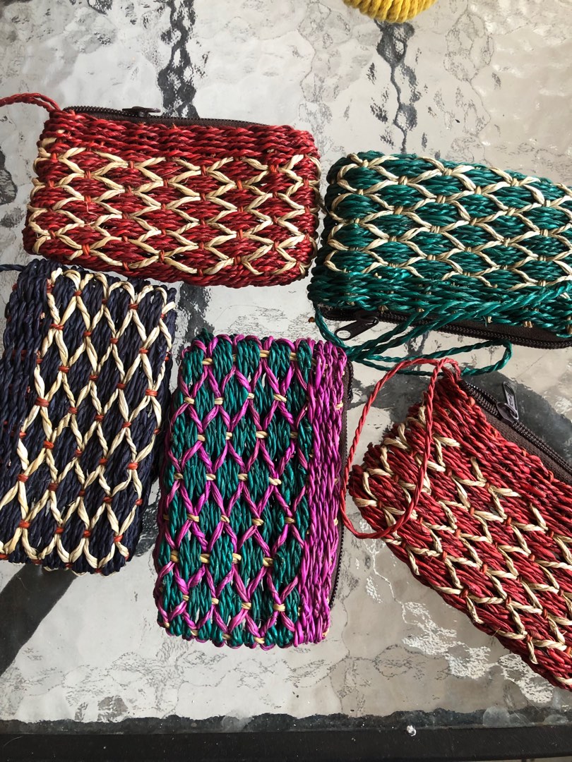 Abaca made wallet, Women's Fashion, Bags & Wallets, Wallets & Card ...