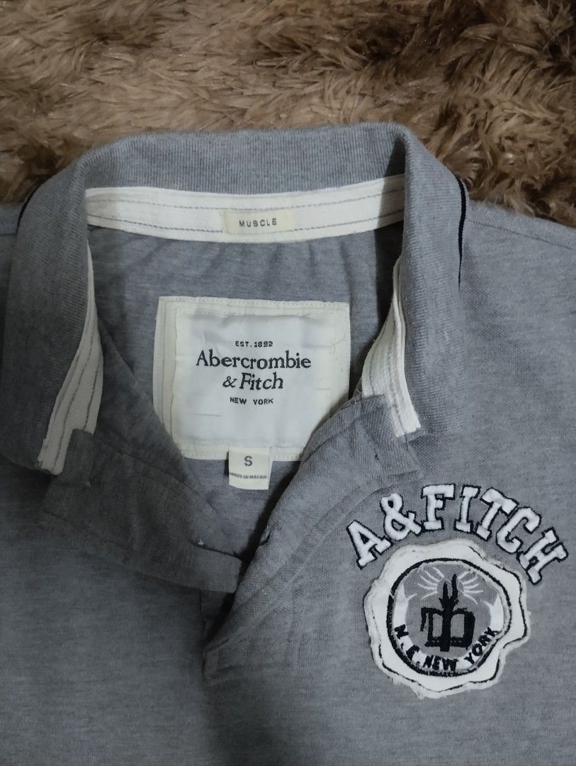 abercrombie&fitch baju koler, Men's Fashion, Tops & Sets, Formal Shirts ...