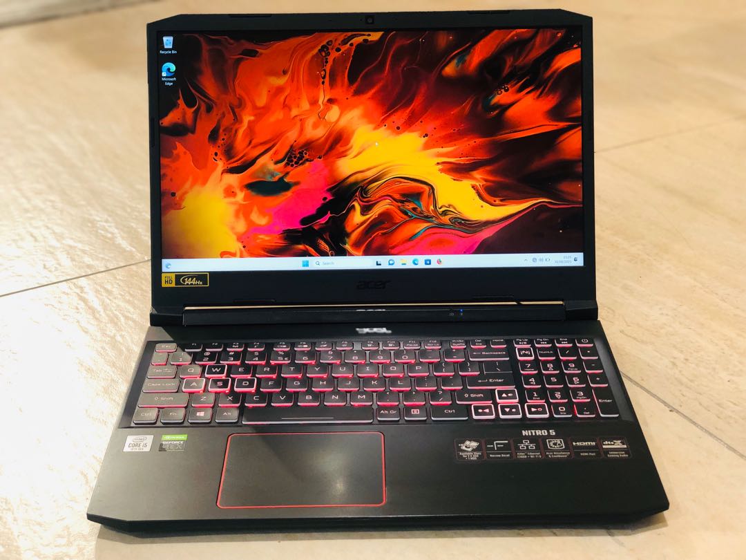 ACER NITRO AN515-55 8 GB RAM 512 SSD + 1TB HDD Storage i5 10th ...