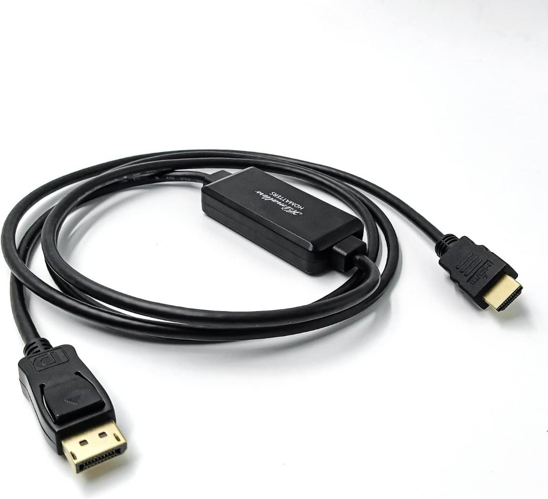 Active 4K HDMI to Displayport 1.2 Converter Adapter Cable - HDMI 1.4 ...