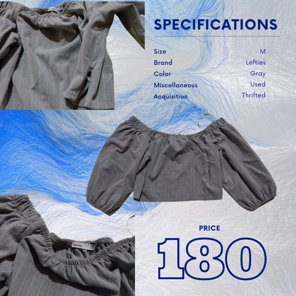 acubi style off shoulder (with garter), Women's Fashion, Tops, Others ...