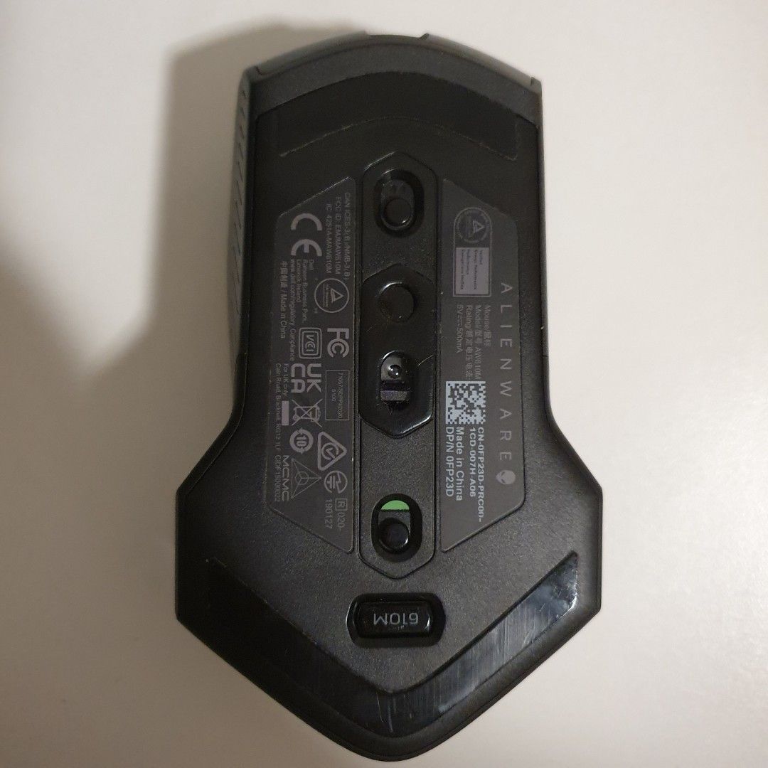 Wired Gaming Mouse Dell Alienware AW610M RGB 16000 DPI Wireless Gaming ...