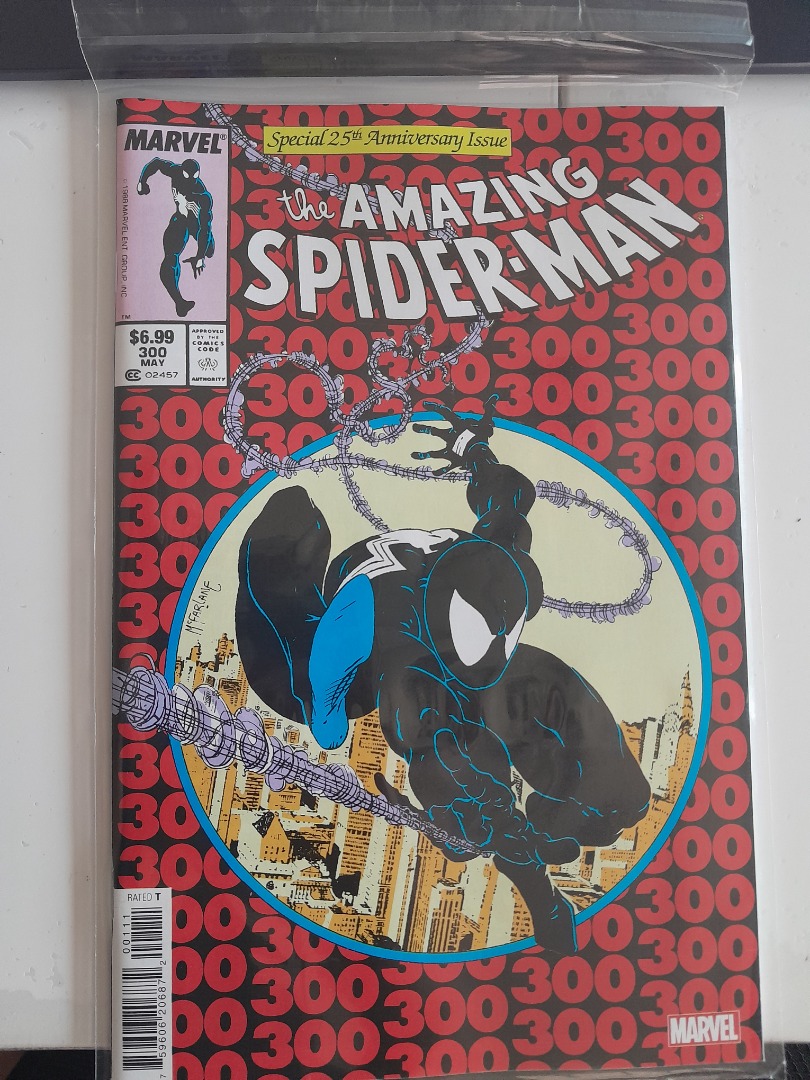 Amazing Spider-man #300 Facsimile 1st Appearance of Venom Marvel Comics ...