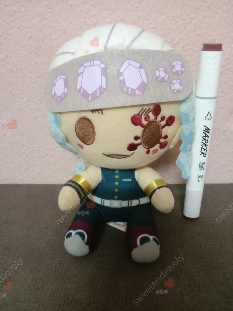 Anime Demon Slayer Tangen Uzui Sound Hashira Small Plush, Hobbies ...