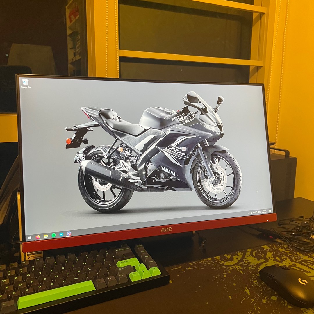 AOC 24” 144 Hz 1080p gaming monitor (G2490W1G4), Computers & Tech ...