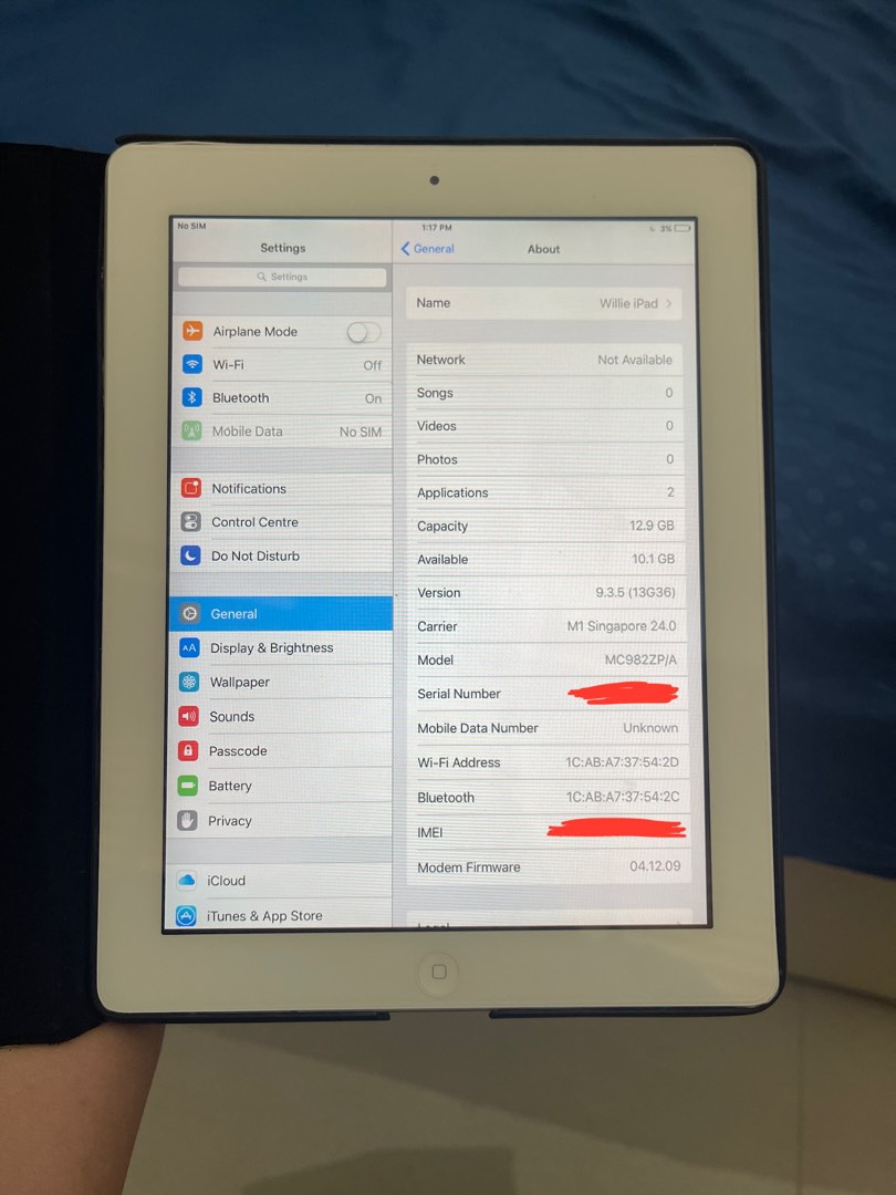 Apple iPad Gen 2 mobile data series, Mobile Phones & Gadgets, Tablets ...
