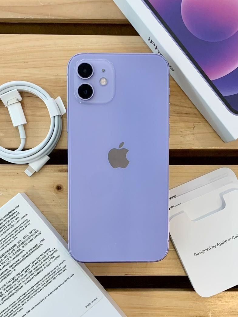 Apple iPhone 12 128GB Purple w/ Box #V70 XY, Mobile Phones & Gadgets ...