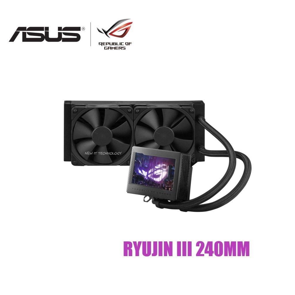 ASUS ROG RYUJIN 360 mm & RYUJIN II & III 240 mm / 360 mm ARGB AIO ...