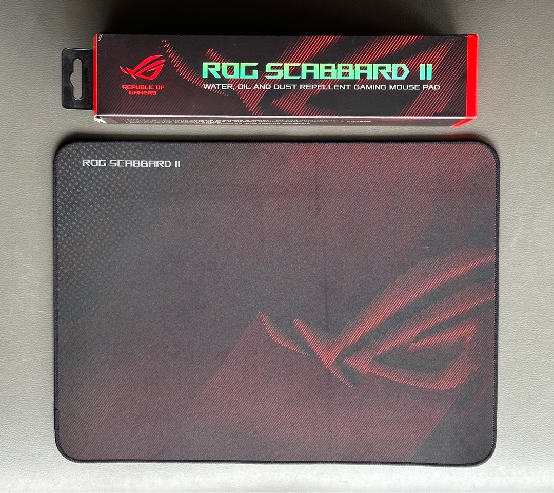 ASUS ROG Scabbard 2 Medium Gaming Mousepad, Computers & Tech, Parts ...