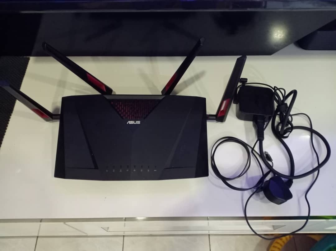 ASUS RT-AC88U AC3100 Dual Band WiFi Gaming Router, Computers & Tech ...