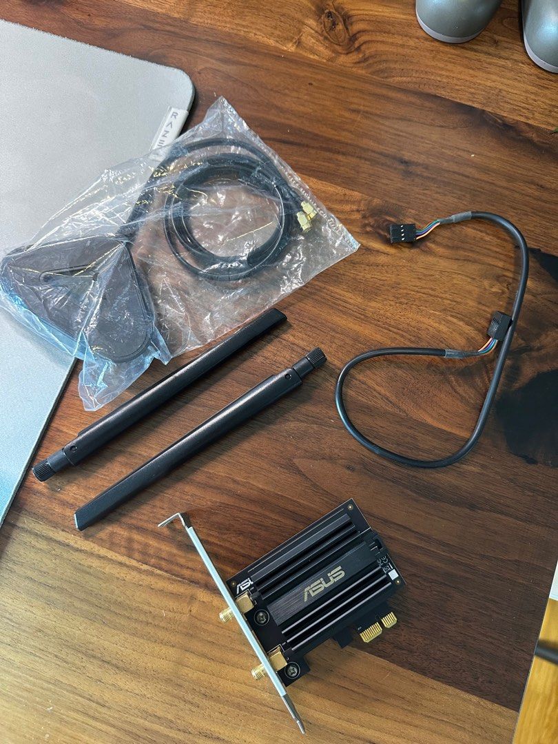 [PRICE FIXED] Asus wifi Bluetooth pcie card ax58bt, Computers & Tech ...