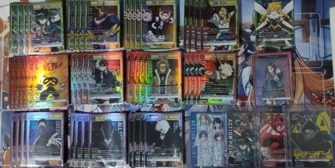 Authentic Japanese Union Arena My Hero Academia/Slime Cards/Tales Of ...