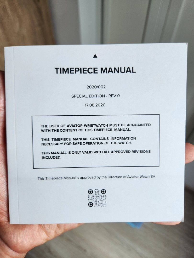 Aviator SAF MR Watch with extra strap, Luxury, Watches on Carousell