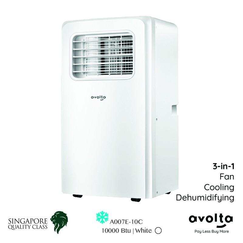 Avolta A007E-10C 3-IN-1 Portable Aircon, TV & Home Appliances, Air ...