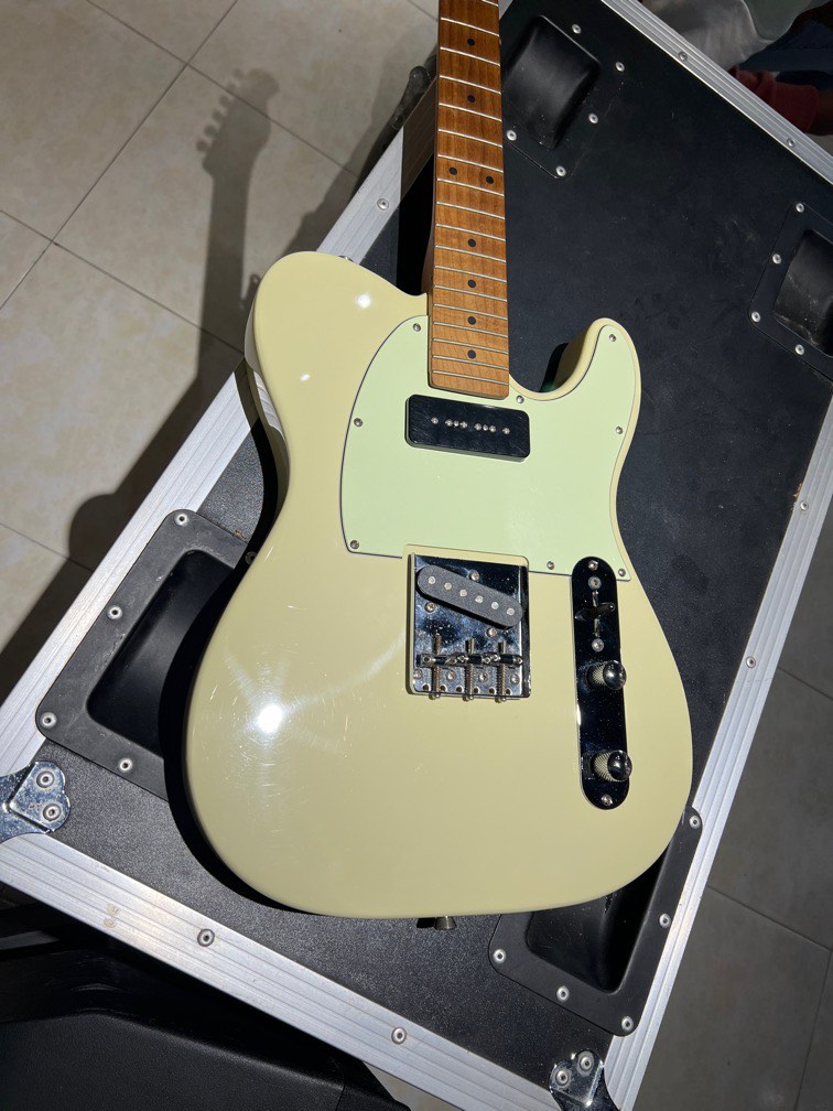 Bacchus roasted Maple neck tele, Hobbies & Toys, Music & Media, Musical ...