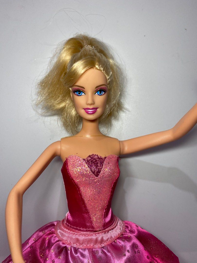 Barbie in The Pink Shoes Transforming Ballerina Kristyn Doll, Hobbies ...