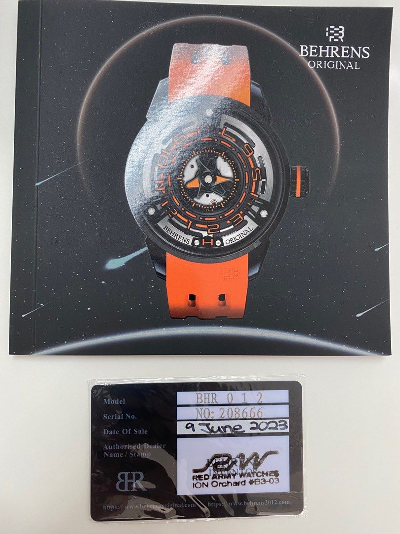 Behrens original, Luxury, Watches on Carousell