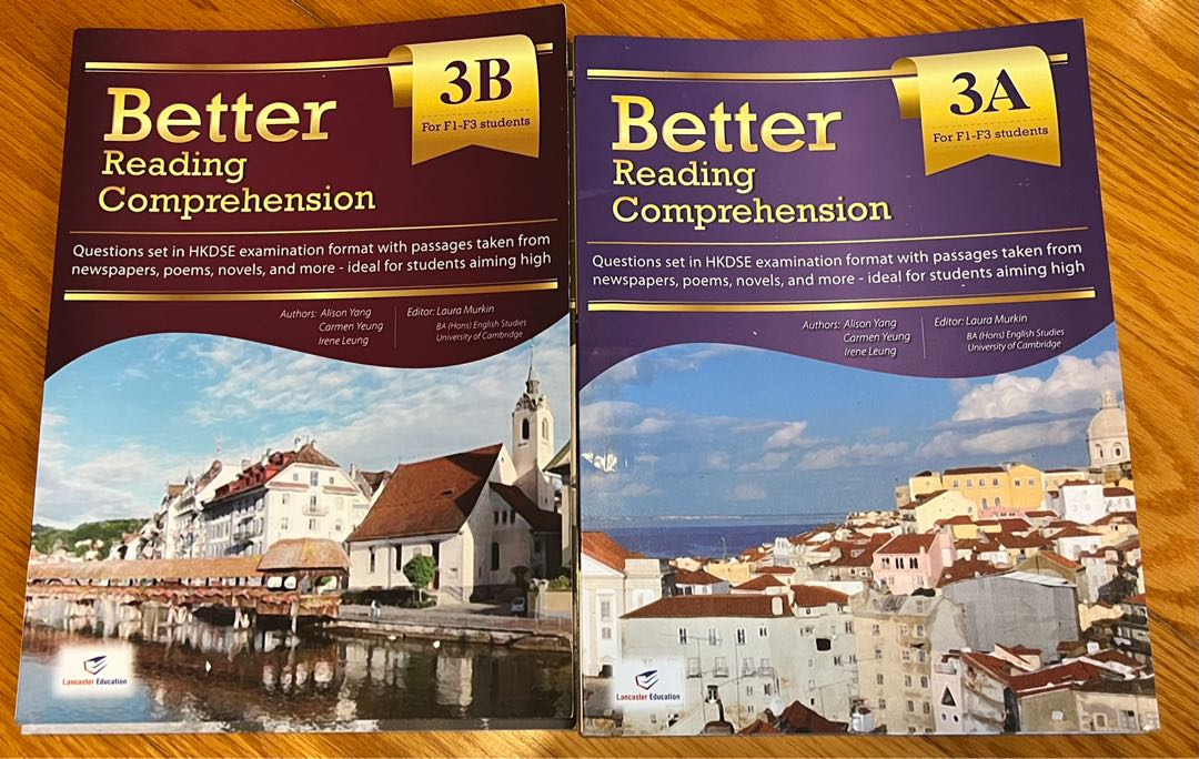 Better Reading Comprehension 3A, 3B, 興趣及遊戲, 書本 & 文具, 書本及雜誌 - 補充練習 ...