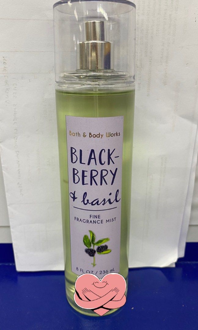 BLACKBERRY & BASIL by Bath & Body Works Fine Fragrance Mist ,236ML -old ...