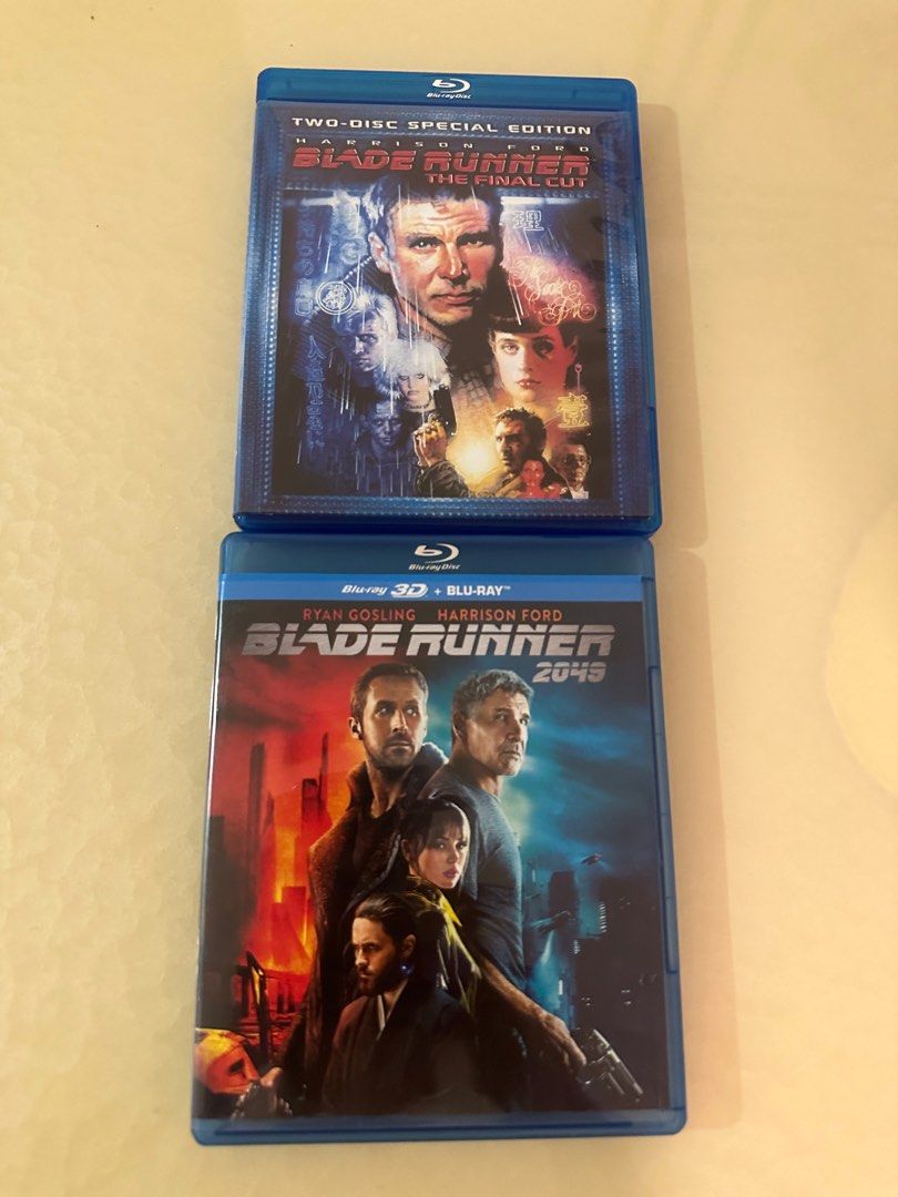 Blade Runner Twins Blu Rays, Hobbies & Toys, Music & Media, CDs & DVDs ...