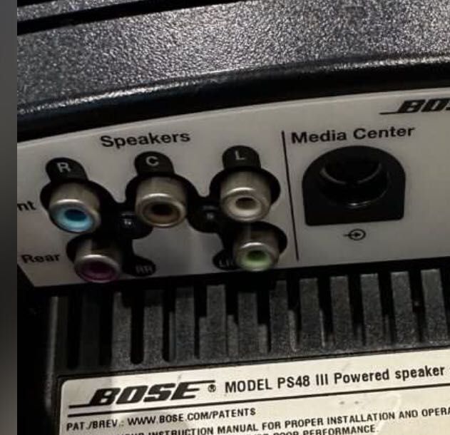 Bose Ps48iii, Audio, Soundbars, Speakers & Amplifiers on Carousell