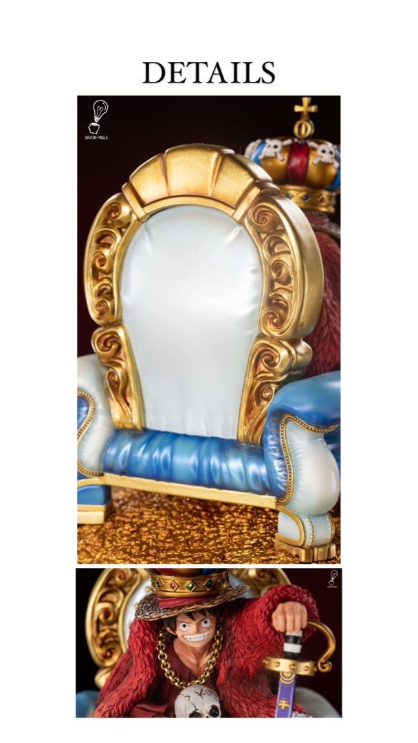 Brain Hole Studio - Throne Luffy, Hobbies & Toys, Toys & Games on Carousell