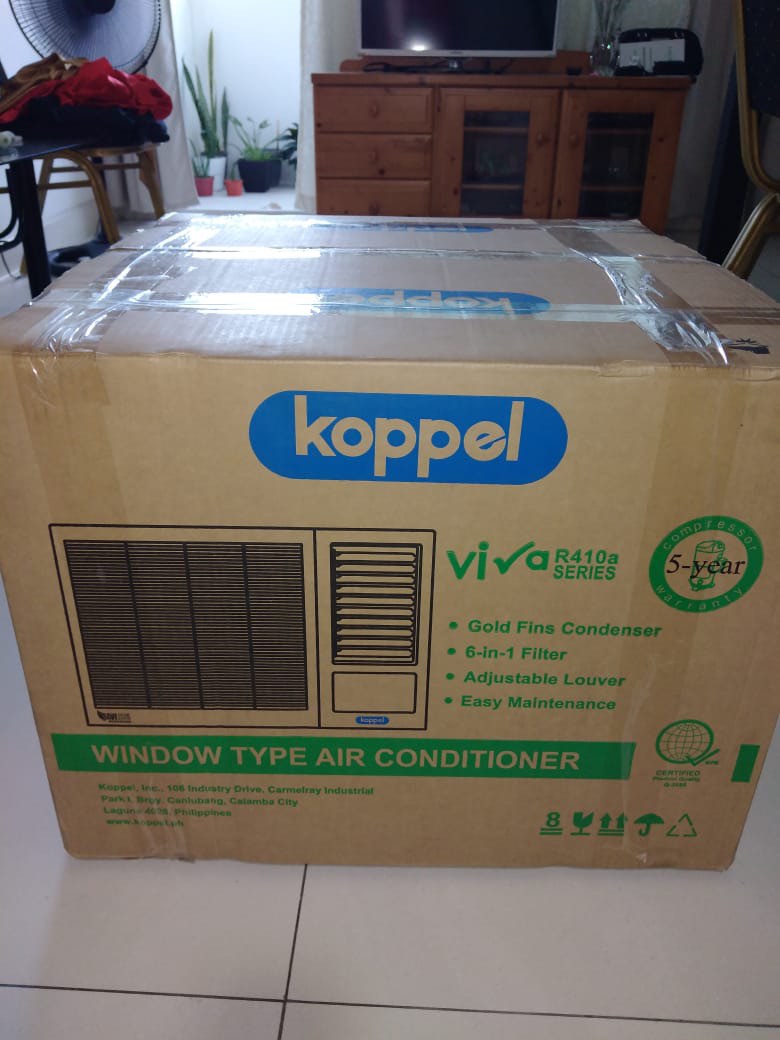 BRAND NEW KOPPEL KWR-07R6A 0.75HP WINDOW TYPE AIR CONDITIONER WITH ...