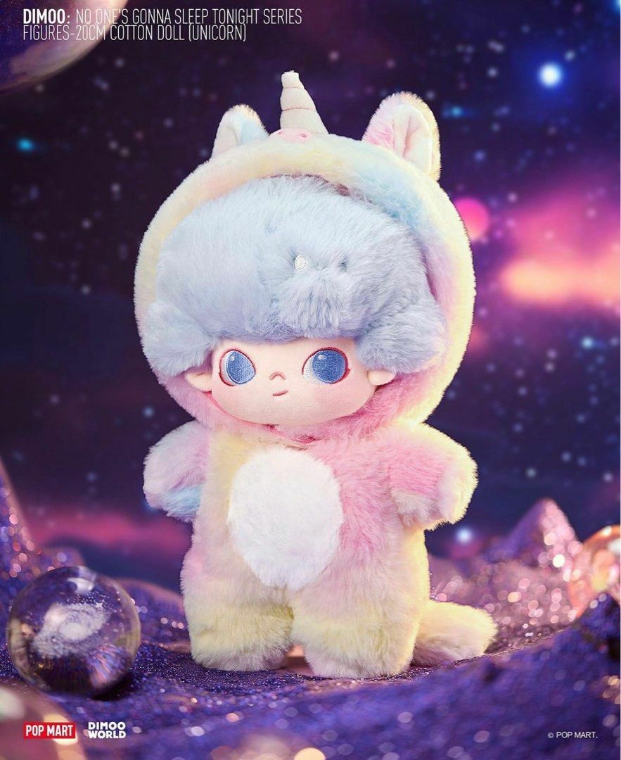 [BRAND NEW! POPMART] POPMART DIMOO'S WORLD DIMOO NO ONE'S GONNA SLEEP ...