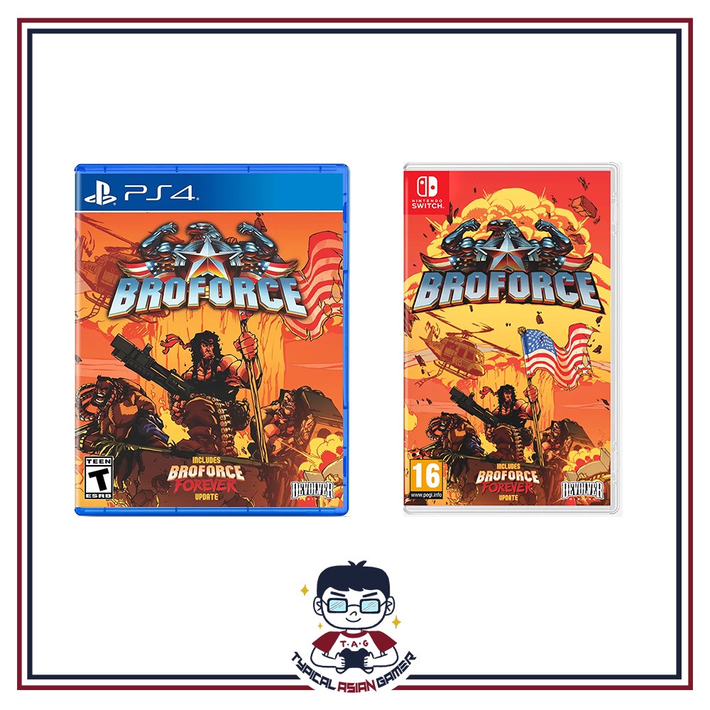 Broforce [PS4/Switch], Video Gaming, Video Games, Others on Carousell