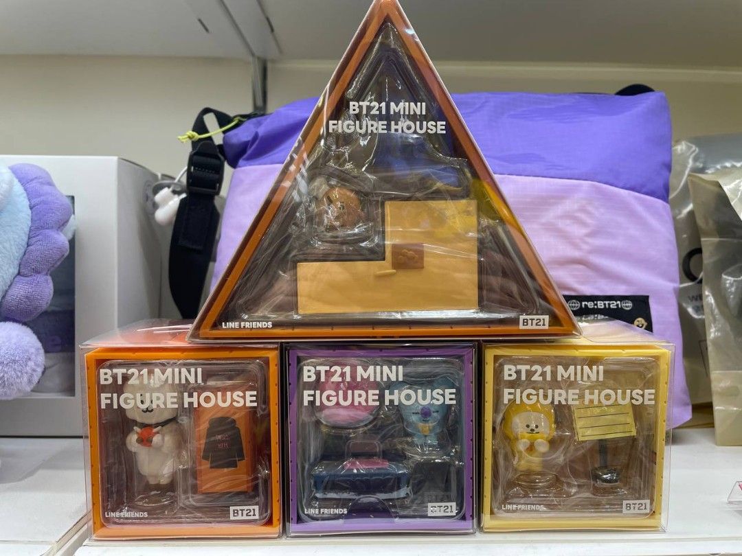 [BT21 | BTS] Mini Figure House, Hobbies & Toys, Memorabilia ...