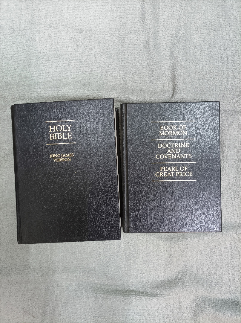 (Bundle/Set) Holy Bible King James Version. Book of Mormon/Doctrine and ...