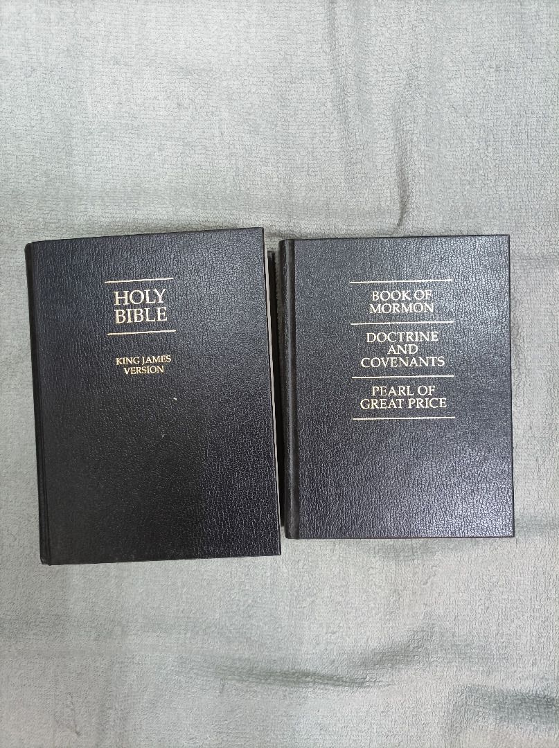 (Bundle/Set) Holy Bible King James Version. Book of Mormon/Doctrine and ...