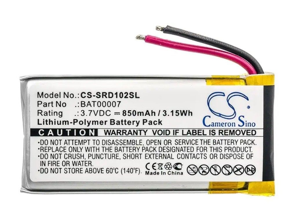 Cardo Packtalk Bluetooth 850mah Battery Replacement, Motorcycles ...