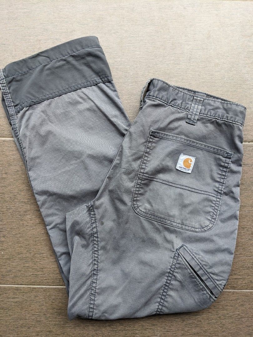 Carhatt double knee, Men's Fashion, Bottoms, Jeans on Carousell