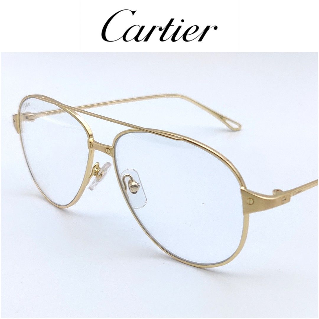 Cartier Spectacles aviator specs, Men's Fashion, Watches & Accessories ...