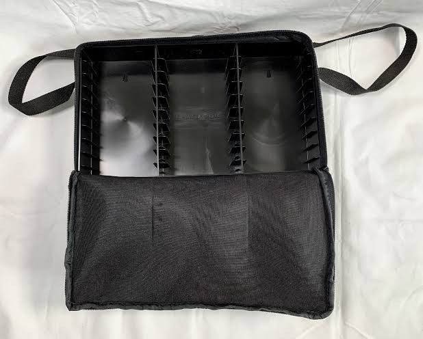 Case logic 60 cassette carrying case shoulder strap, Hobbies & Toys ...