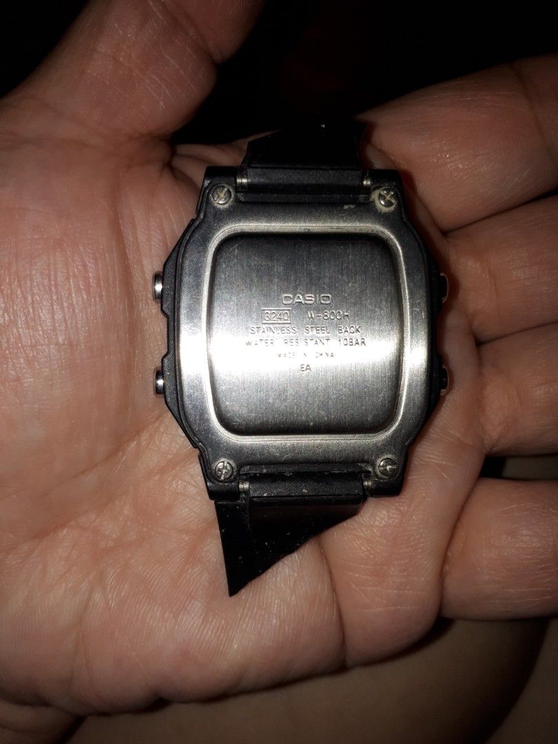 Casio water resist day date watch wd batt illuminator, Men's Fashion, Watches & Accessories ...