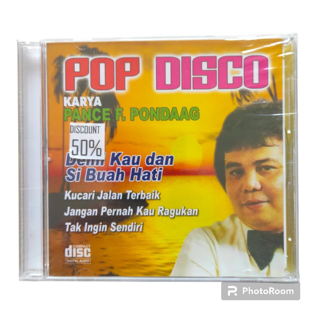 CD Pop Disco Karya Pance F Pondaag, Musik & Media, CD, DVD & Lainnya di Carousell