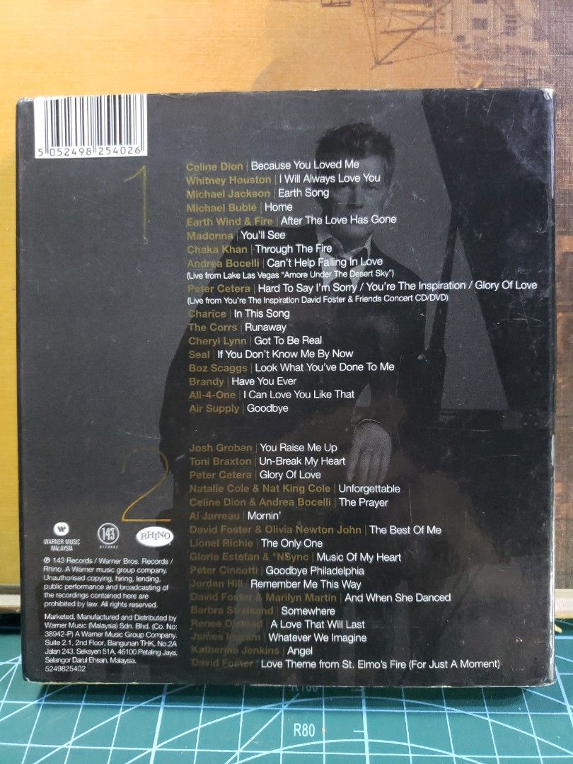 CD THE MAGIC OF DAVID FOSTER & FRIENDS - 2010 US PRESS, Hobbies & Toys ...